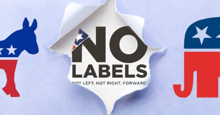 New 3rd political party “No Labels” seeks middle ground – except on ...